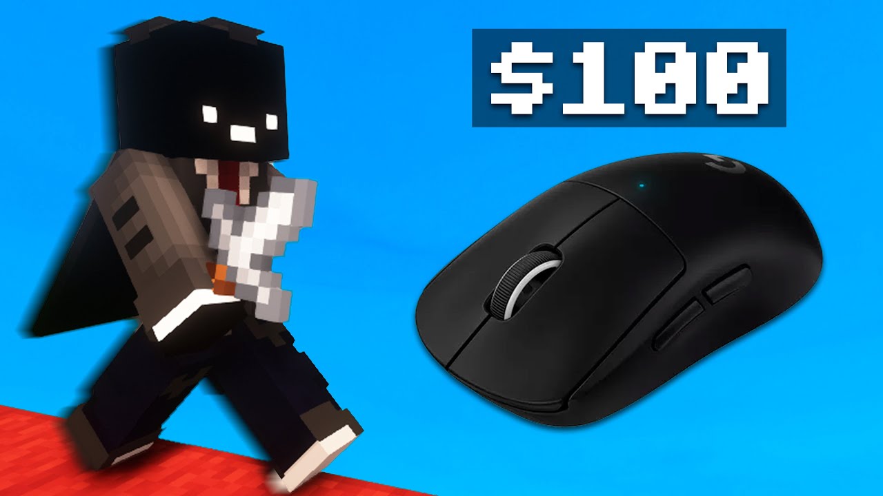 JUGUÉ MINECRAFT con el LOGITECH G PRO X SUPERLIGHT... - YouTube