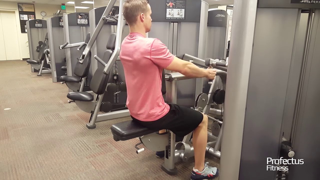 How To Do Machine Rows - YouTube