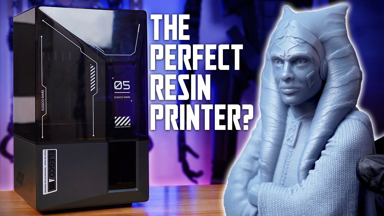 The New Best Resin Printer for Beginners? Testing Out the Elegoo Mars 5 ...