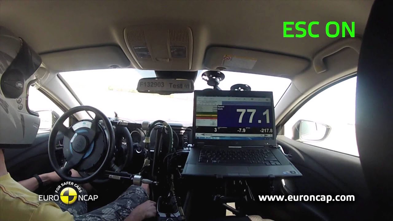 Euro NCAP | Mazda 6 | 2013 | ESC test - YouTube