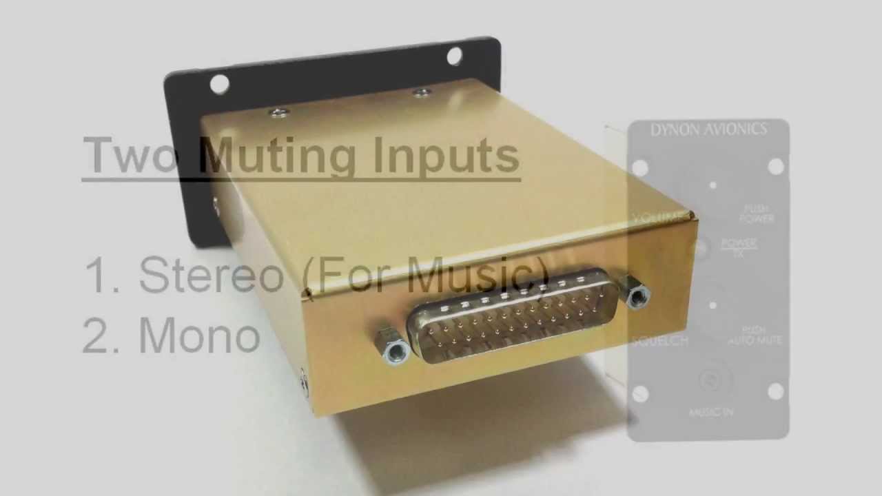 Dynon SV-INTERCOM-2S - Key Features Quick Review - YouTube