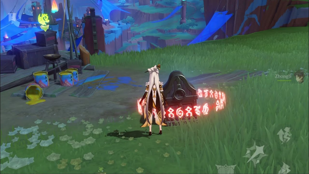 4 torches puzzle in Basin of Unnumbered Flames - YouTube