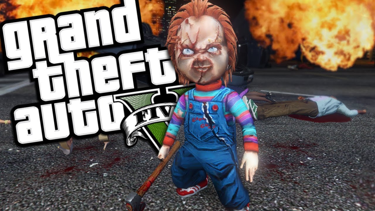 The RETURN of CHUCKY MOD (GTA 5 PC Mods Gameplay) - YouTube