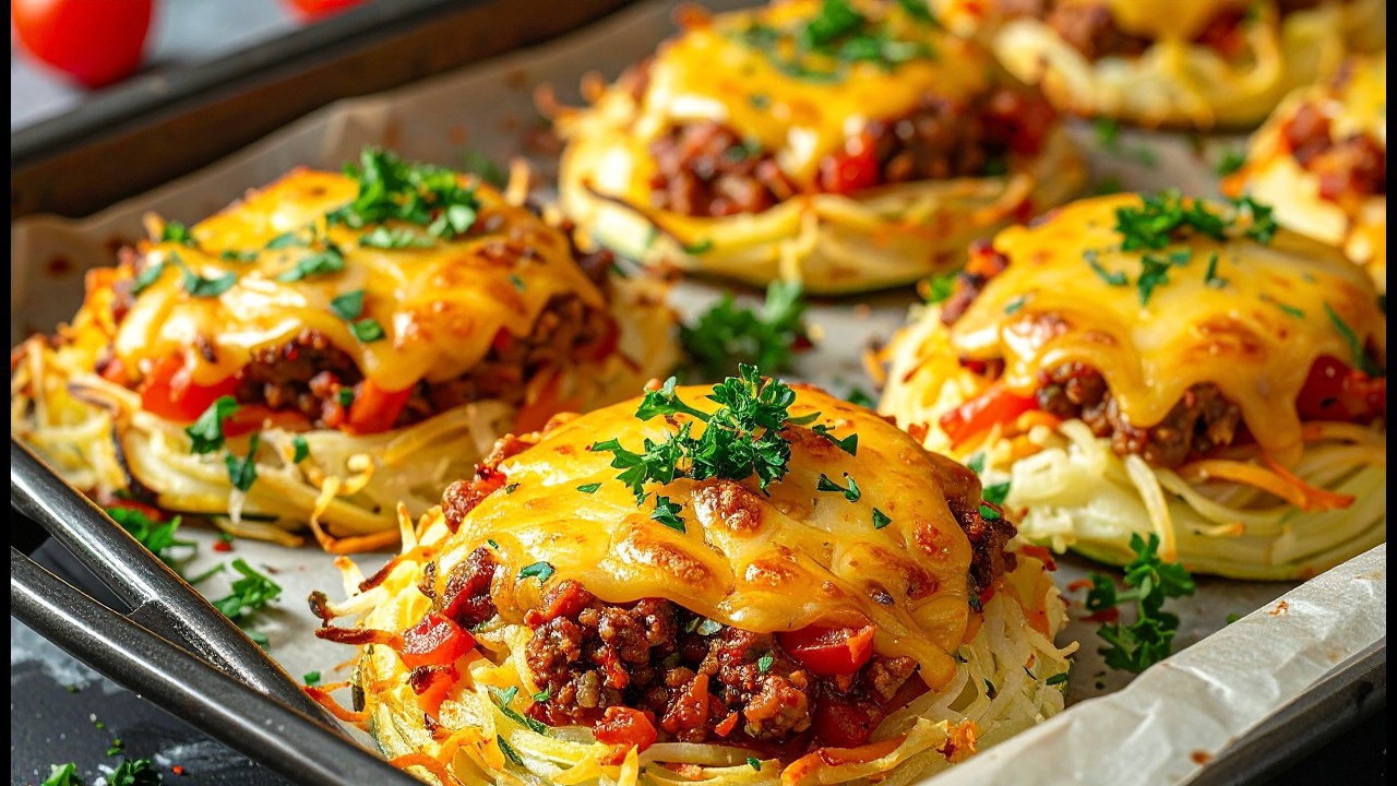 Vegetable nest in 15 minutes – tastes like a restaurant! - YouTube