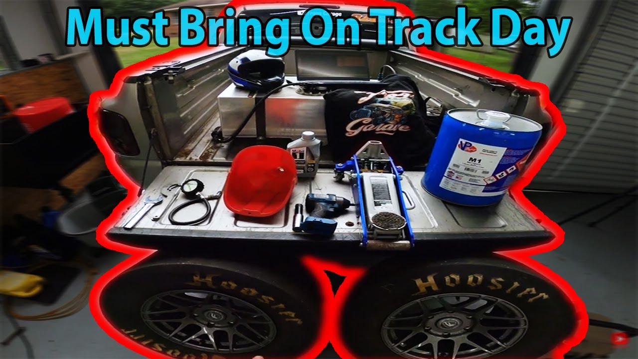 What You Should Bring With You On Track Day - YouTube