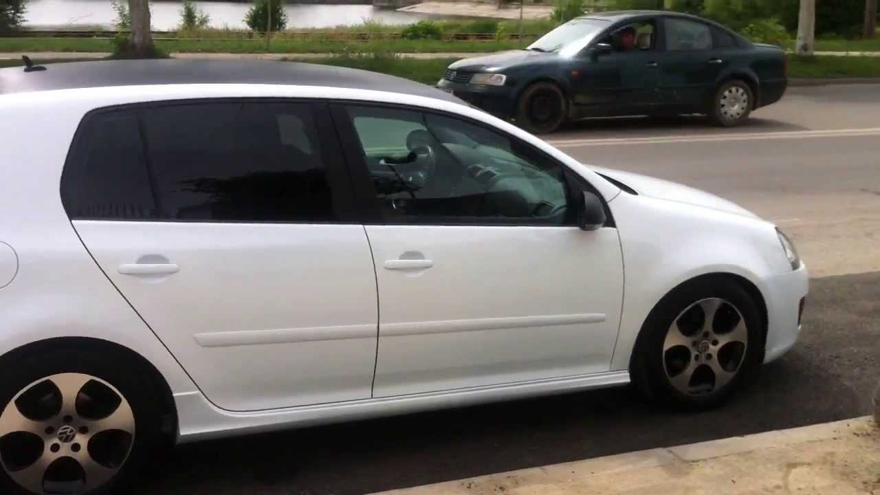 Golf 5 white - YouTube