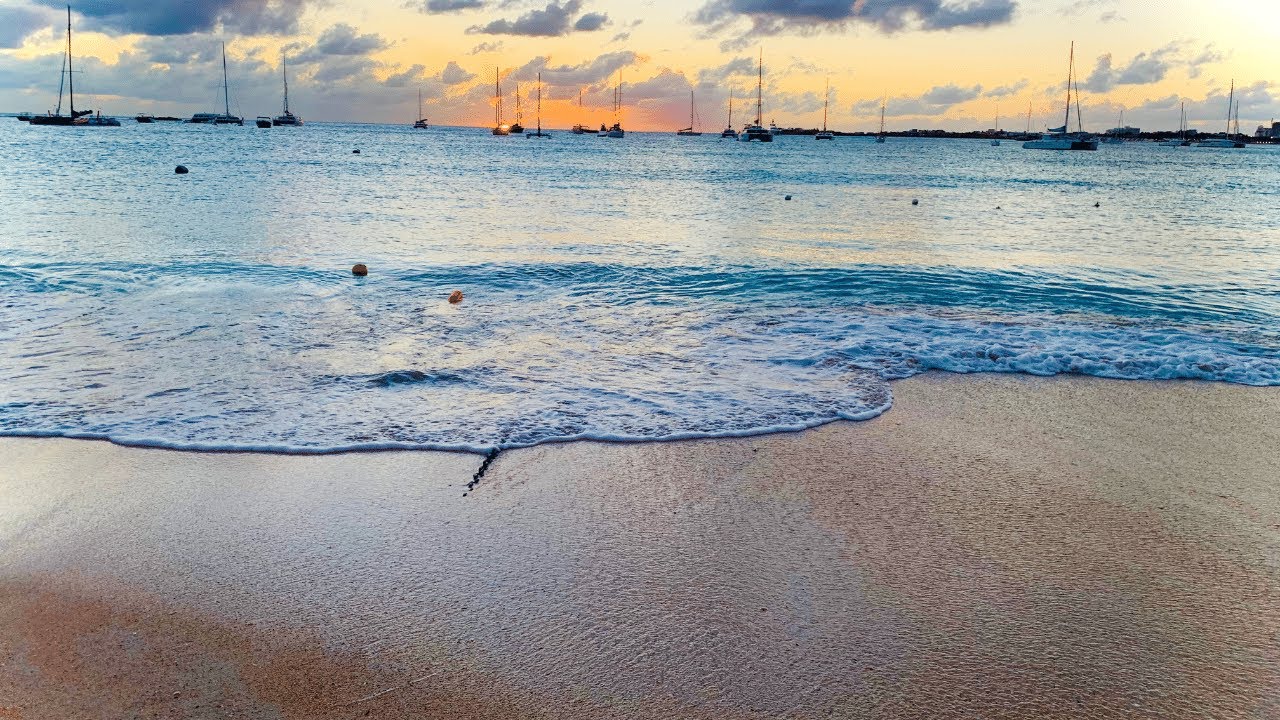 NEW‼️ KIM SHA BEACH 2021 | St. Maarten | CaracolaBella - YouTube