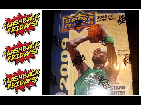 2009-10 Upper Deck Basketball Hobby Box - YouTube