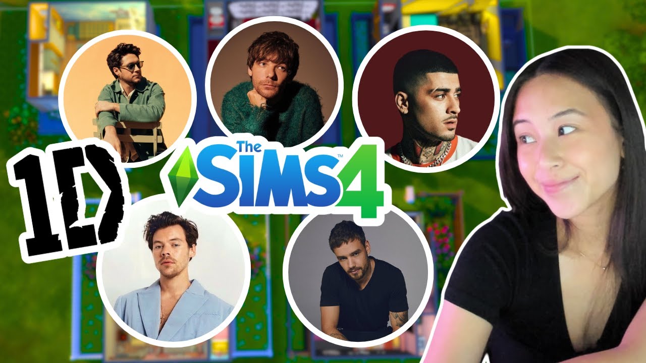 each tiny home is a different ONE DIRECTION MEMBER in the sims 4 - YouTube