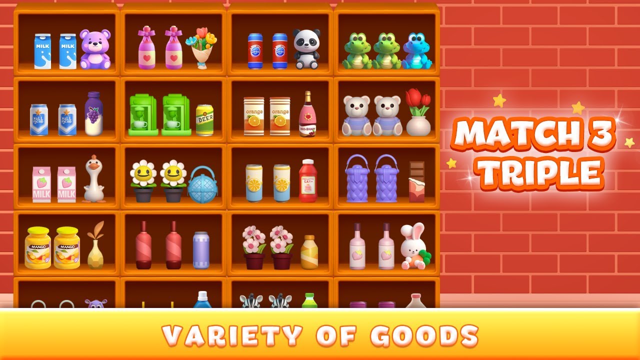 Match Triple:Goods Sort Master Game Gameplay Android Mobile - YouTube