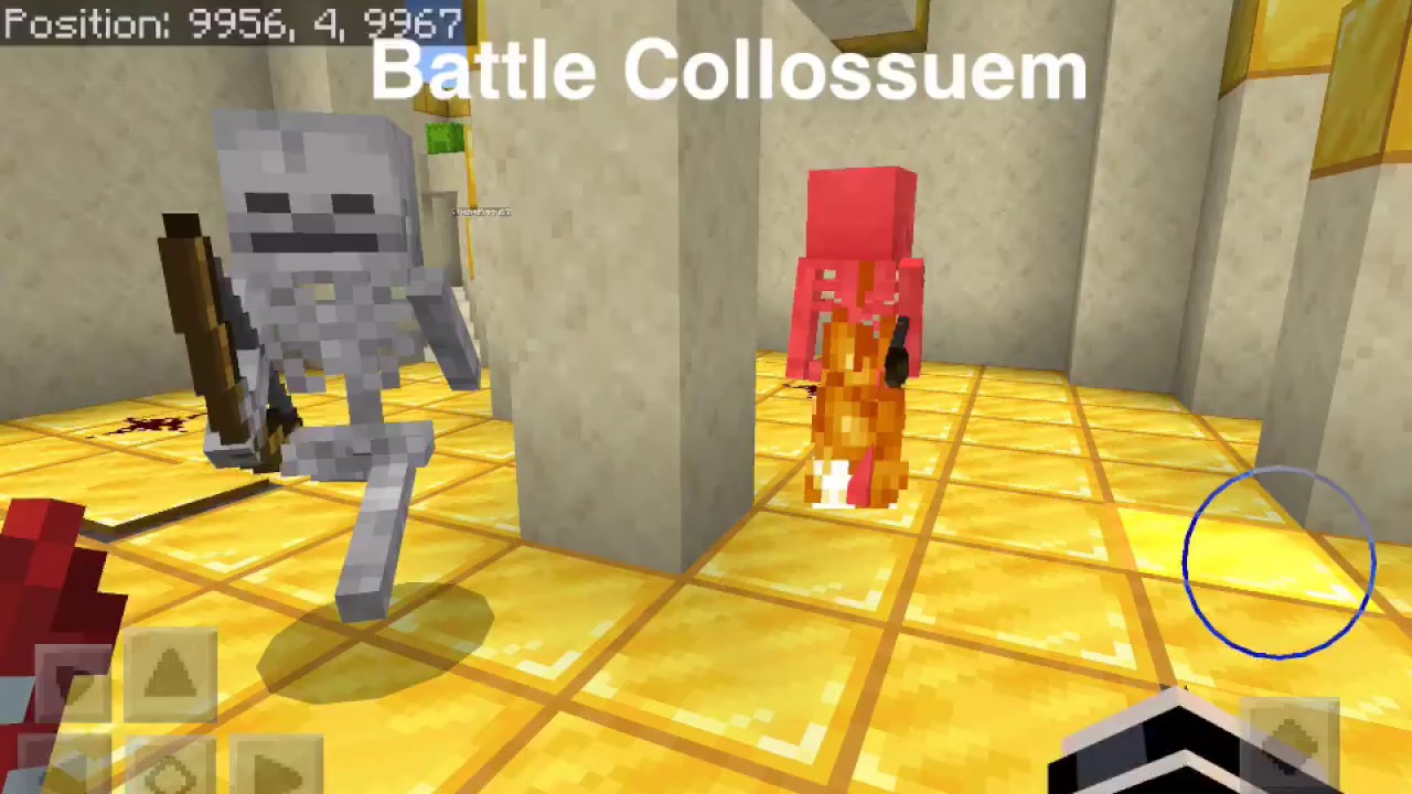 Battle Colosseum build (v1) | Minecraft - YouTube