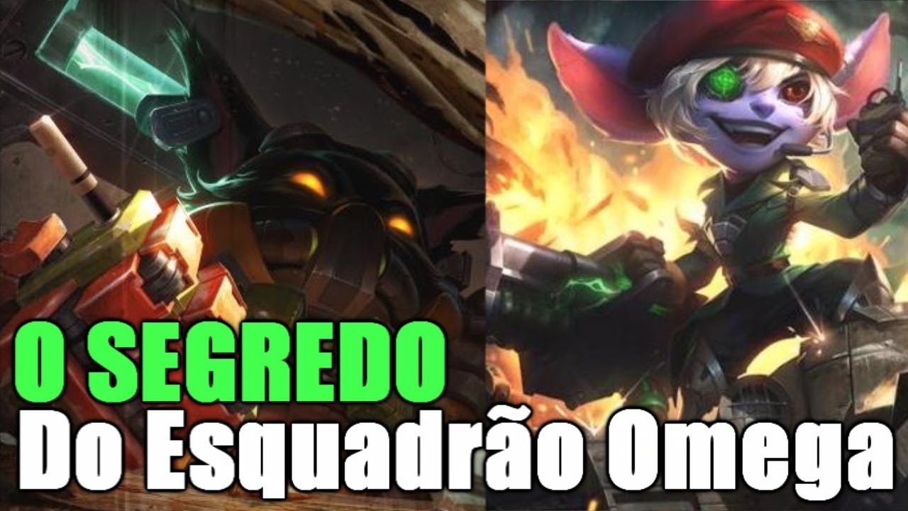 O Segredo do Esquadrão Omega League of legends - YouTube