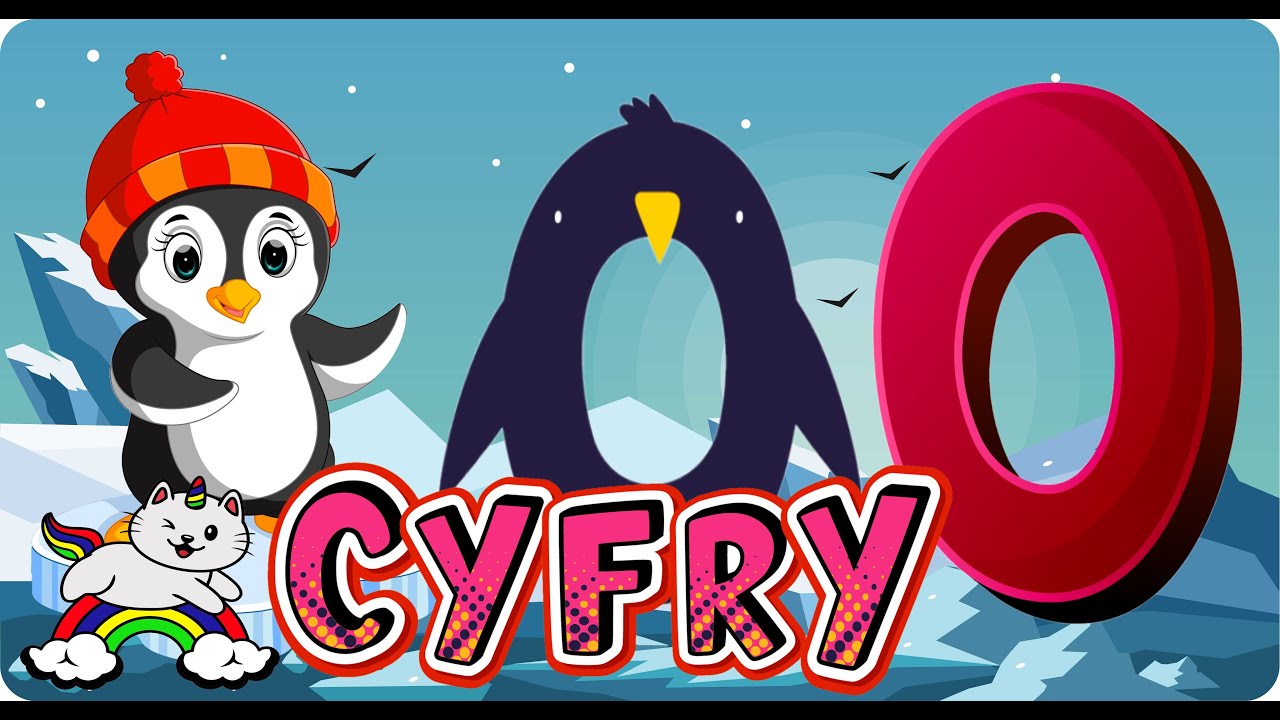 Poznajemy cyferki od 0 - 9 - Nauka cyfr dla dzieci – Zwierzaki cyfraki ...