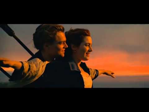 Titanic - I'm Flying Scene - YouTube