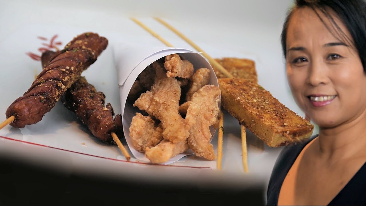 Chinese Street Food Recipes (Chinese Spicy Snack Recipes) - YouTube