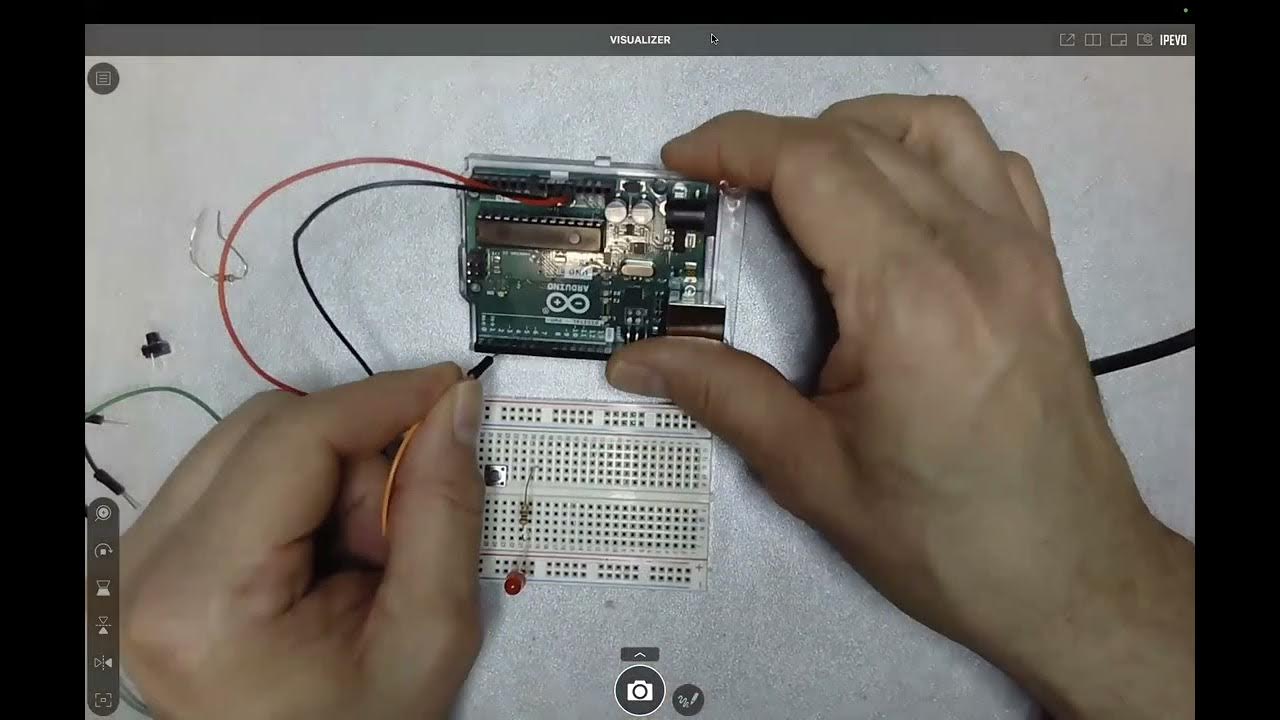 ATmega328P Arduino Uno Buttons and LEDs - YouTube