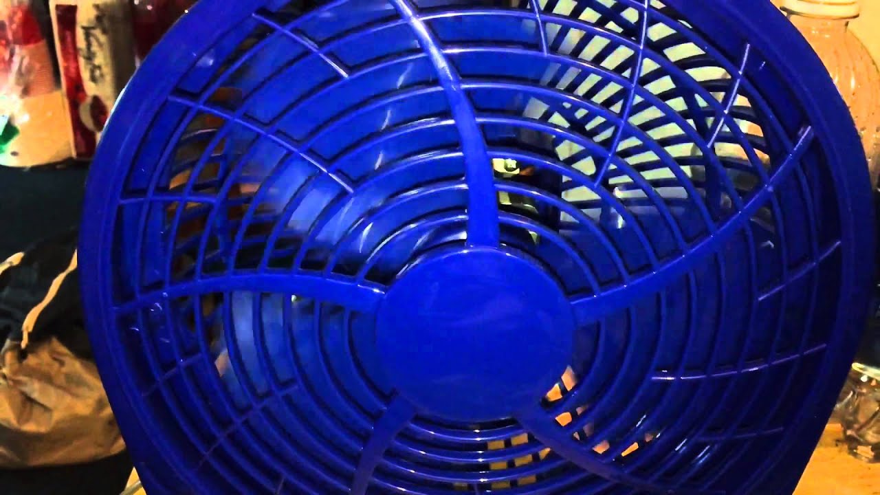 Blue fan part two - YouTube