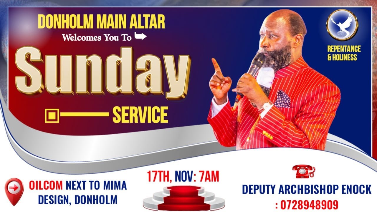 DONHOLM MAIN ALTAR SUNDAY SERVICE - 17TH NOV 2024 - YouTube