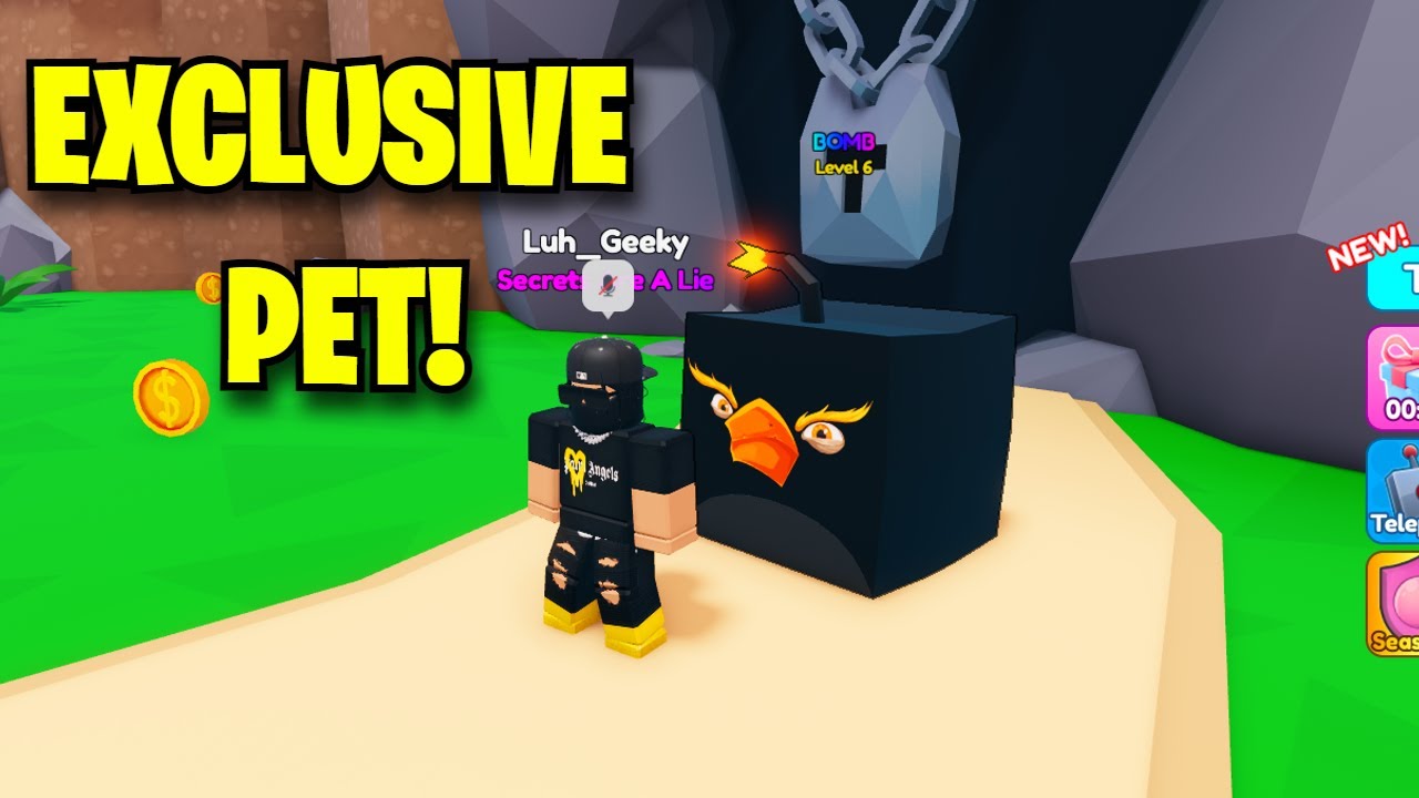 THIS *NEW* EXCLUSIVE PET IS INSANE! Bubble Gum Clicker (Roblox) - YouTube