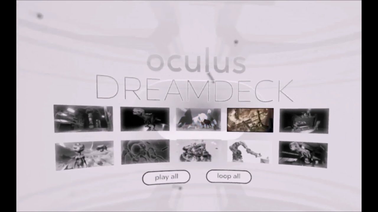 AMAZING Dreamdeck on the Oculus Rift DK2 through Oculus Home - YouTube
