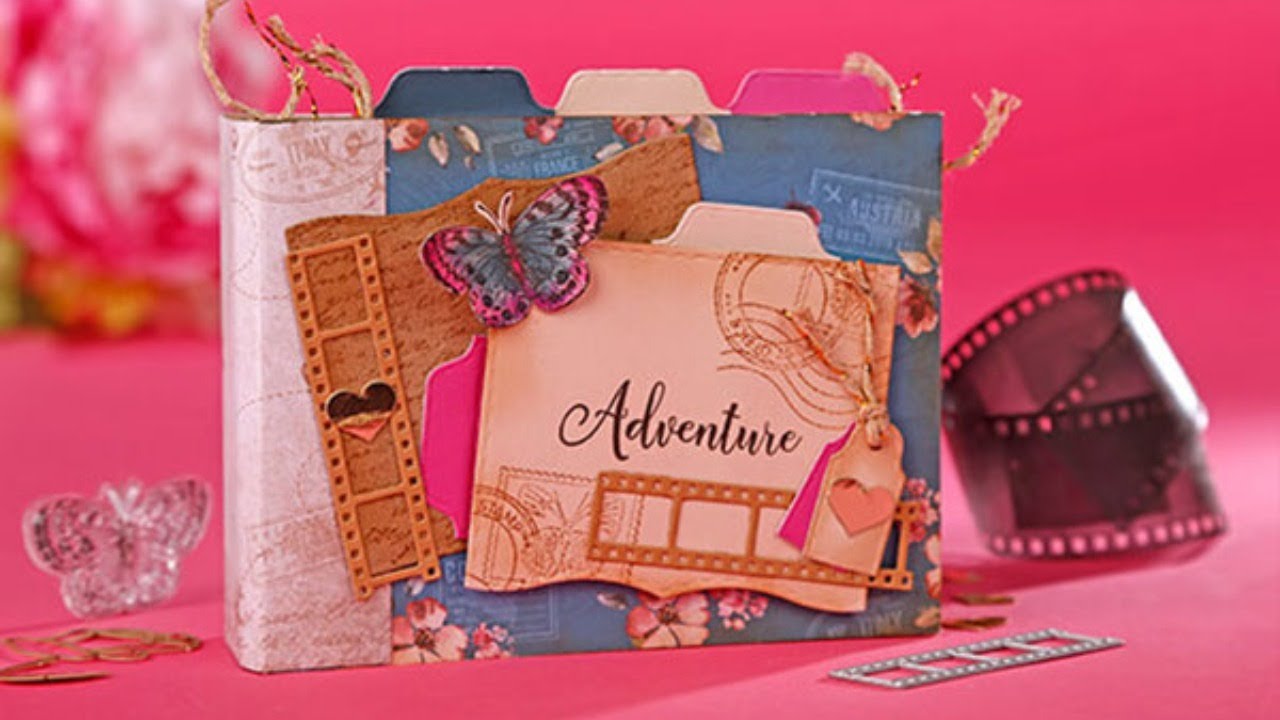 LIVE | Papercraft Society June Box | Album Assembly - YouTube