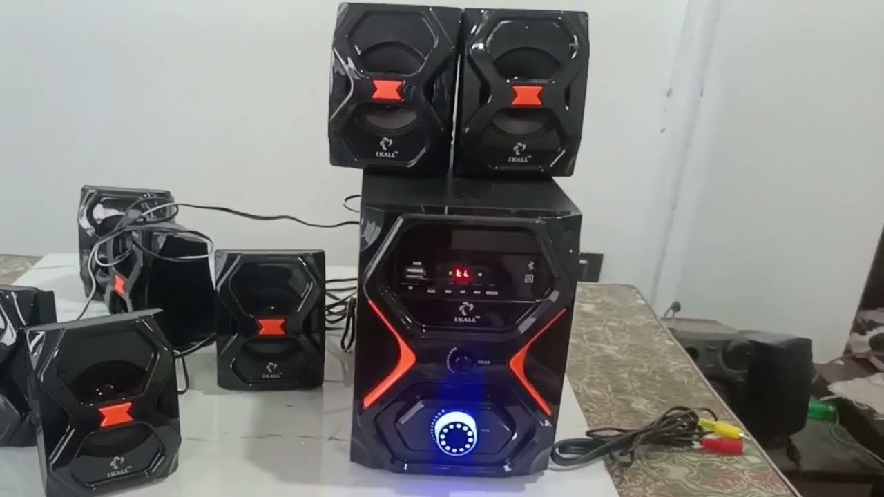 Ikell 2222 speaker 🔊 unboxing & testing vedio - YouTube