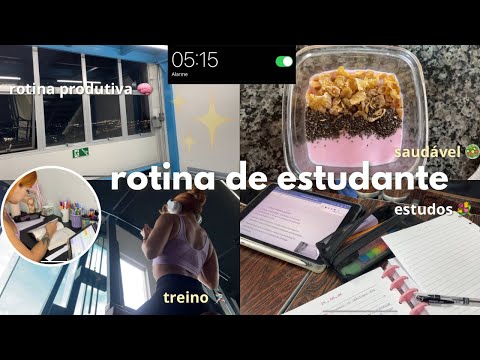 rotina de uma estudante que estuda a noite ✨🧠