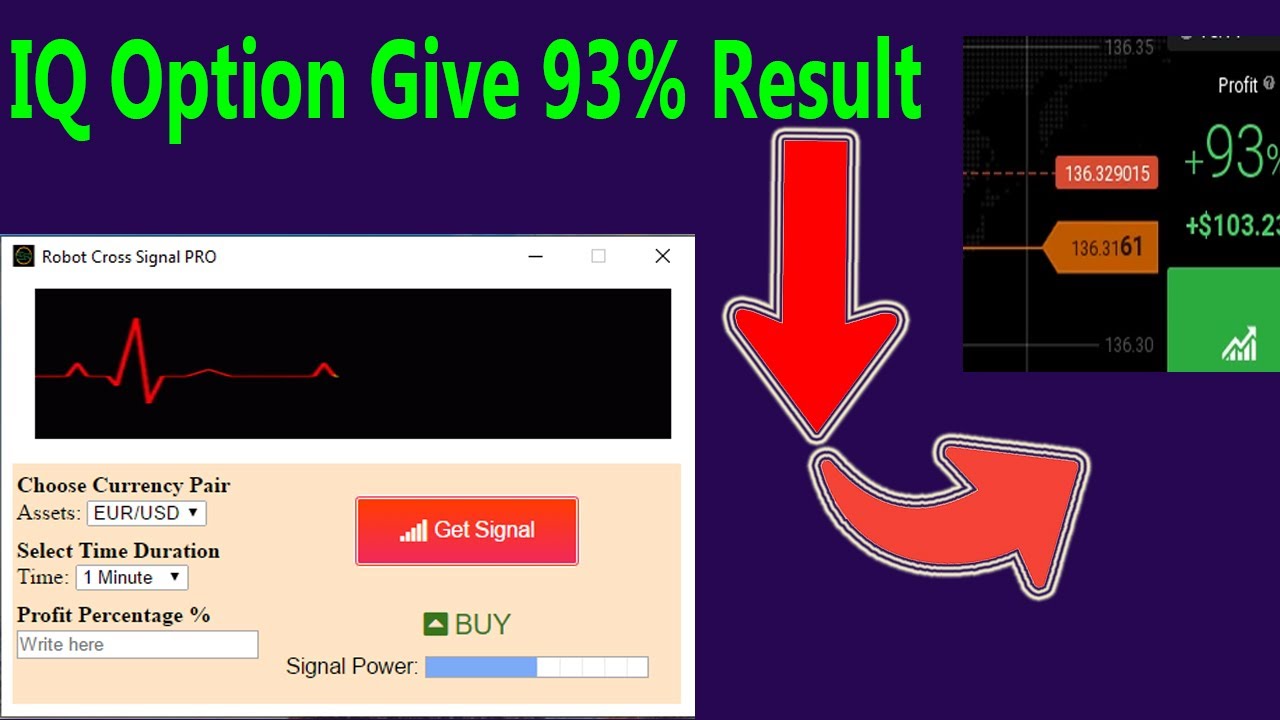 IQ Option Give 93% Result Help Of Robot Cross Signal - Binary Trading ...