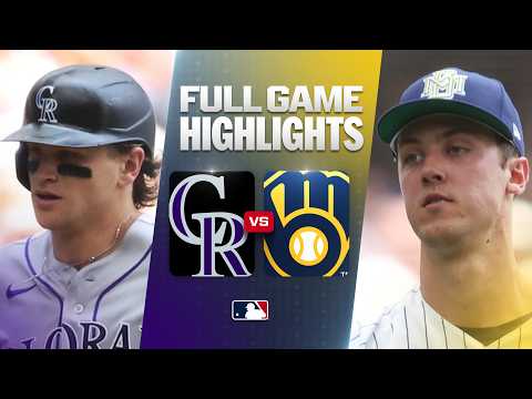 ROCKIES vs. BREWERS: Official Full Game Highlights (July 26) | 2026 MLB Season