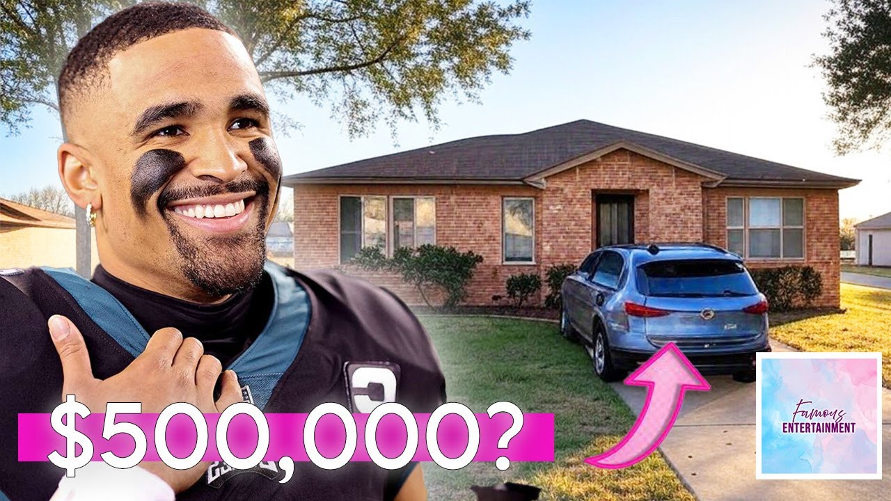Jalen Hurts | House Tour 2025 | Philadelphia Eagles Quarterback's ...