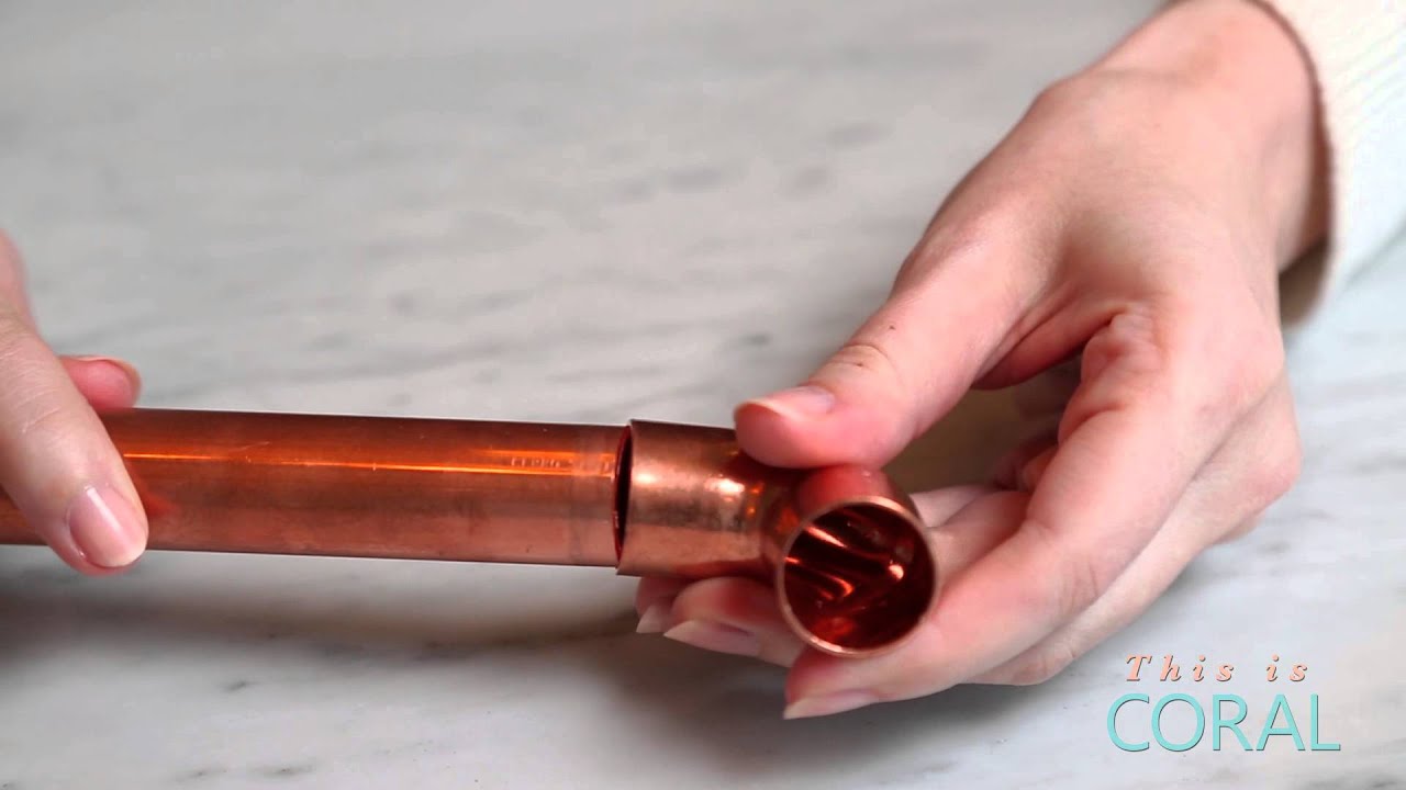 DIY Copper Candle Holder - YouTube