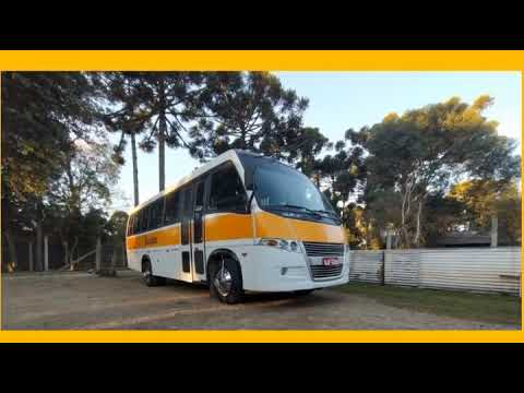 VOLARE W8 ESCOLAR - ANO 2006 - MICRO ONIBUS A VENDA!! - YouTube