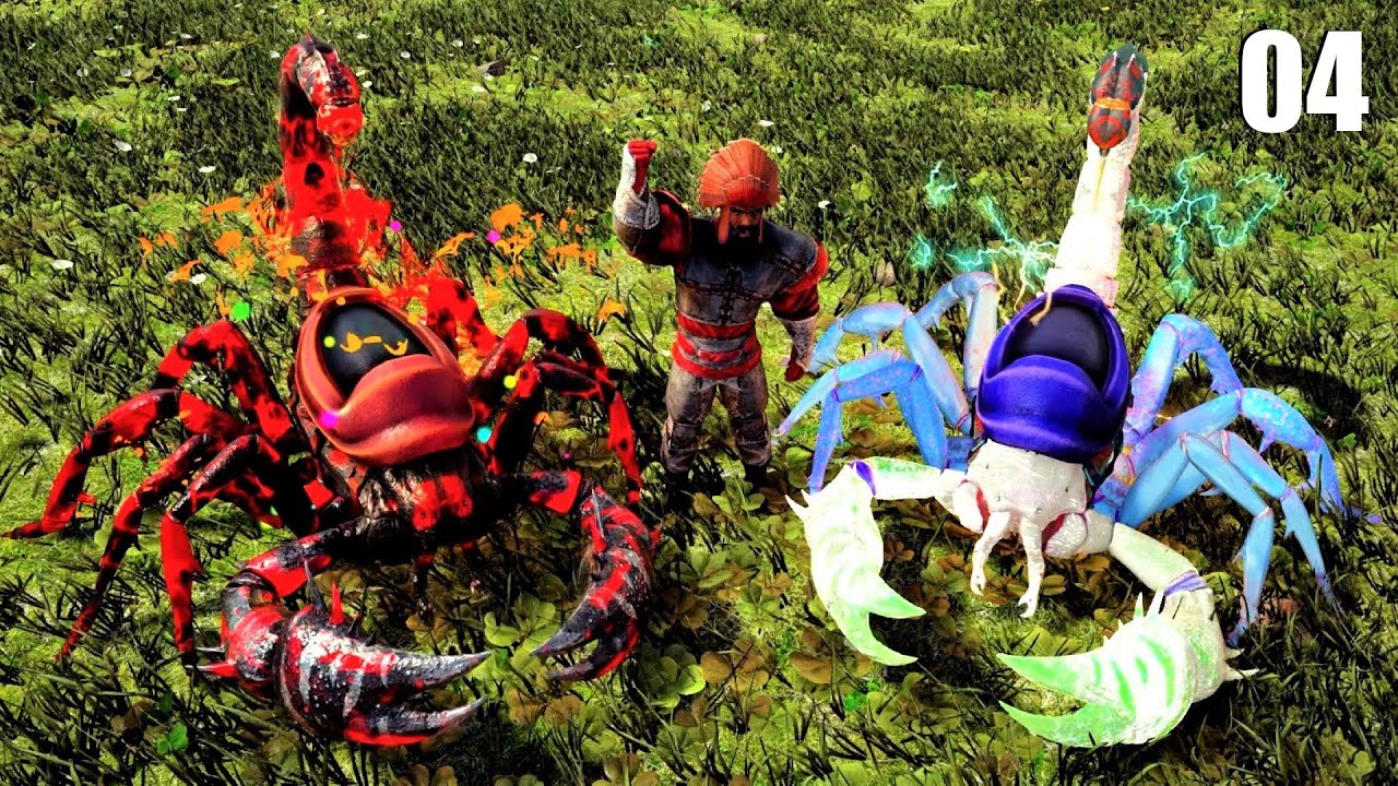 AMAZING ELEMENTAL SCORPION SQUAD! ARK PROMETHEUS REBORN ARK SURVIVAL ...