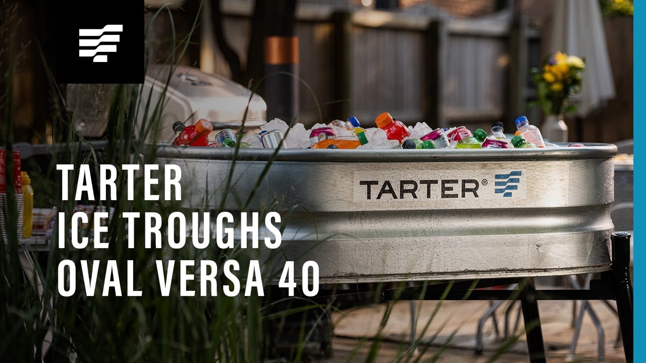 TARTER: Ice Troughs, Oval Versa 40 - YouTube