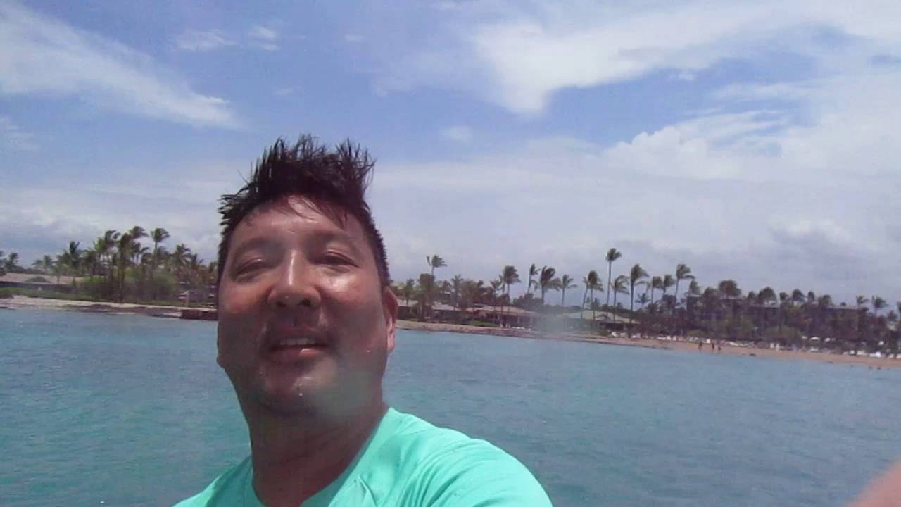 Hydrobiking in Anaeho’omalu Bay - YouTube