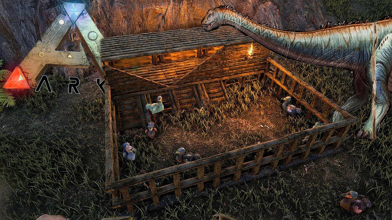 DIPLODOCO E POLLAIO #46 - ARK SURVIVAL EVOLVED RAGNAROK GAMEPLAY ITA ...