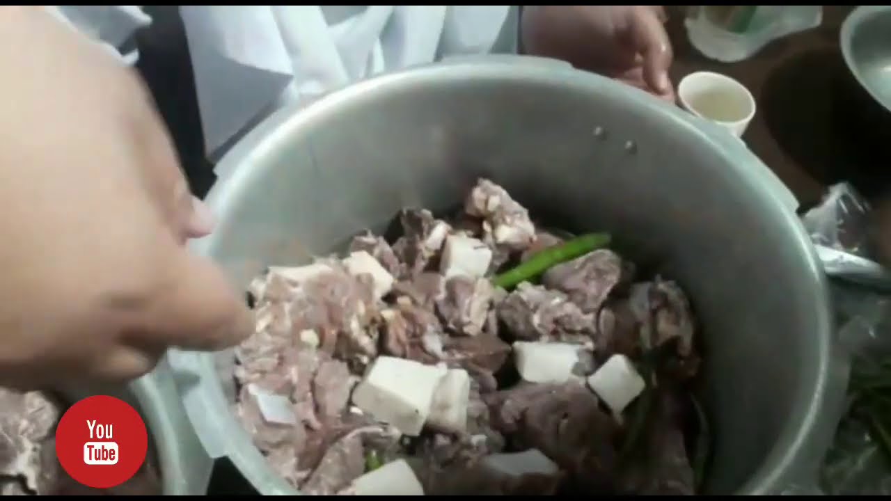 Shinwari Rosh Full Recipe Eid 2020 - YouTube