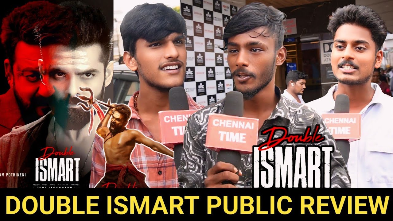 🔴Double iSmart Public Review | Double iSmart movie review tamil 🥳💥 ...