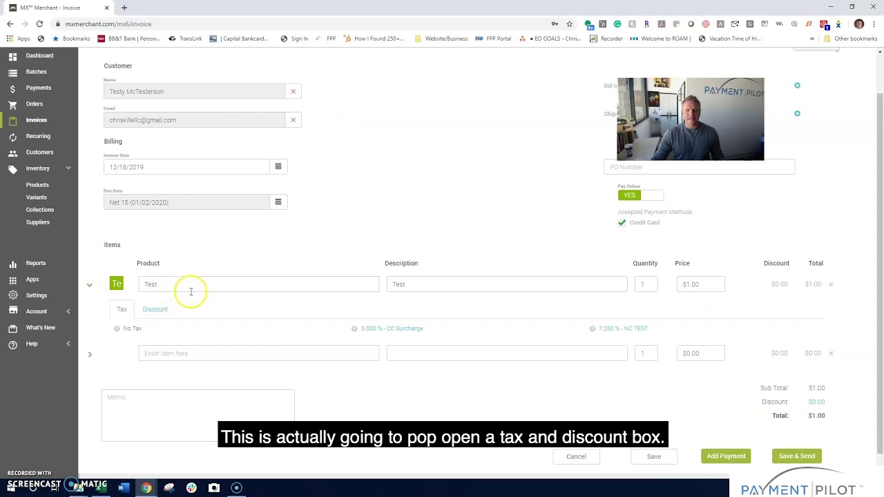 How To Use MX Invoice - YouTube
