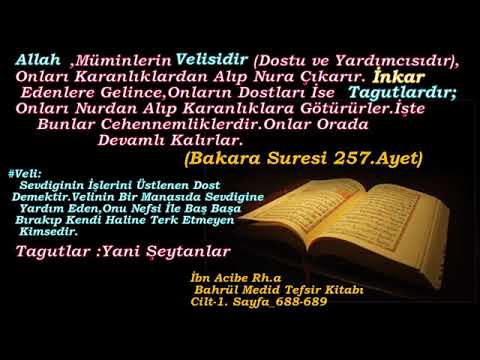 Tagut Nedir? Bakara Suresi Ayet 257
