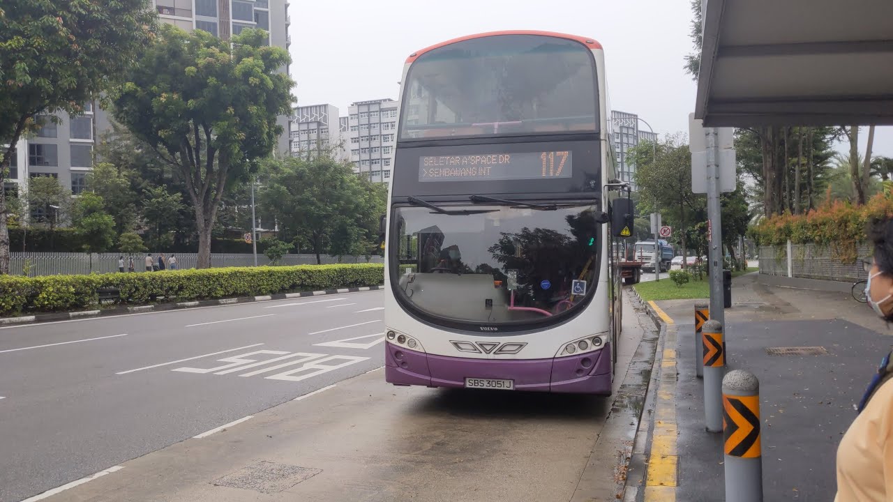 Volvo B9TL (Wright Eclipse Gemini 2) #SBS3051J [🚍117] - SBS Transit ...