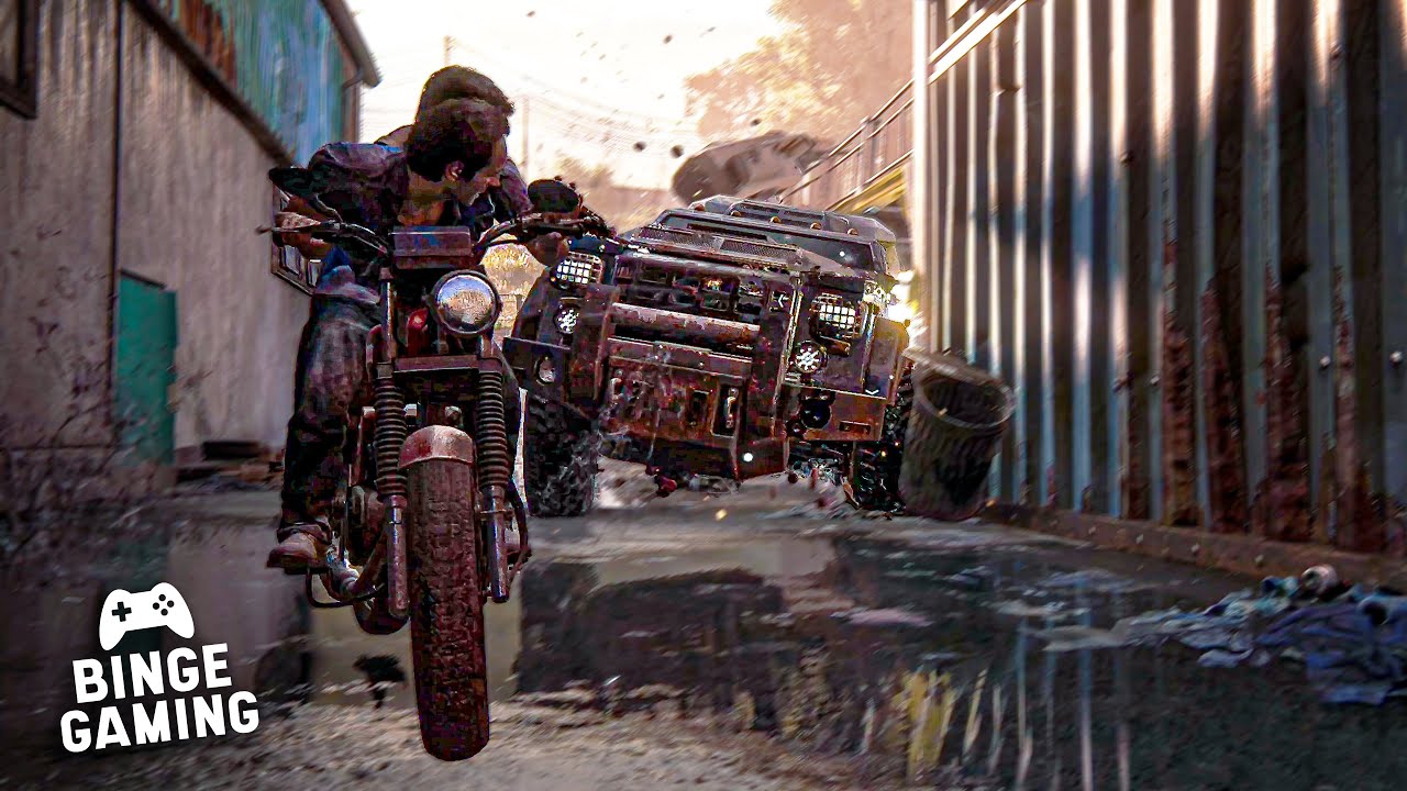 The Best Chase Scene In Gaming History! | Uncharted 4: A Thief's End ...