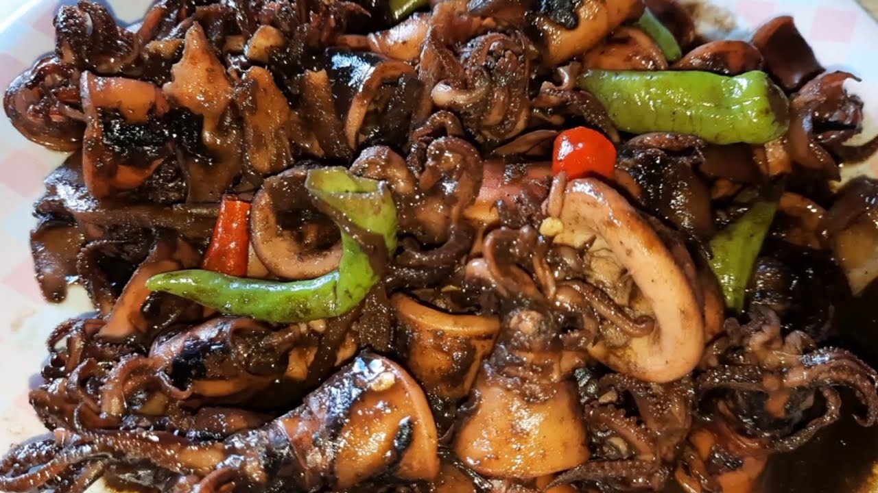Pusit Recipe - YouTube