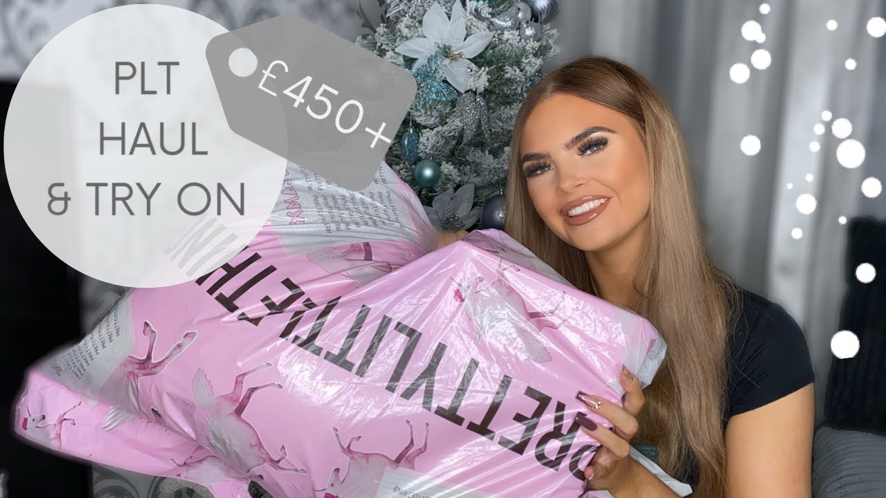 £450 SPENT ON PRETTY LITTLE THING | HUGE PLT HAUL & TRY ON - YouTube