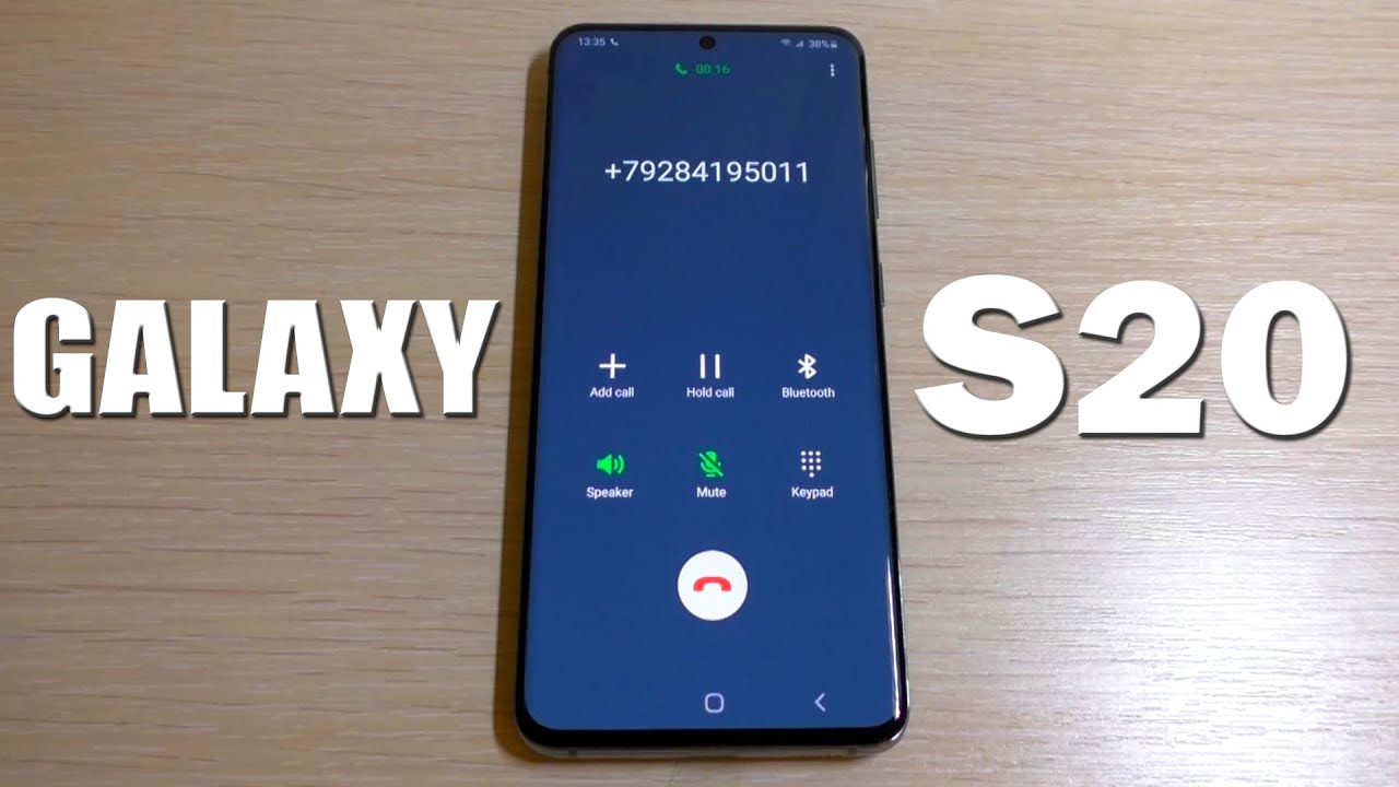 Samsung Galaxy S20 incoming call Over The Horizon - YouTube
