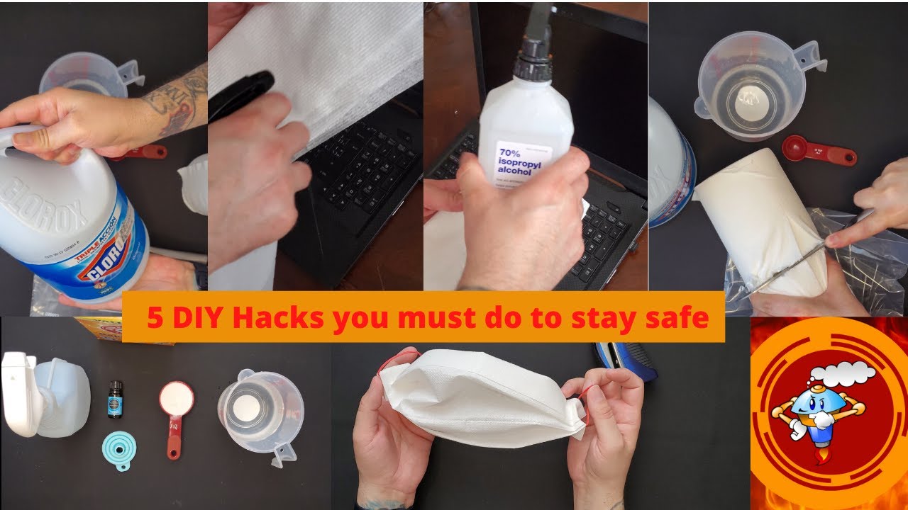 5 DIY Hacks you must do to stay safe - YouTube