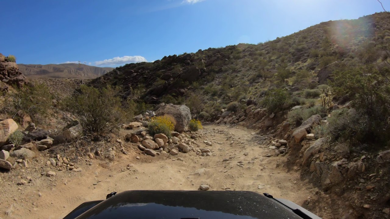 Sheep Canyon Trail Anza Borrego State Park - YouTube