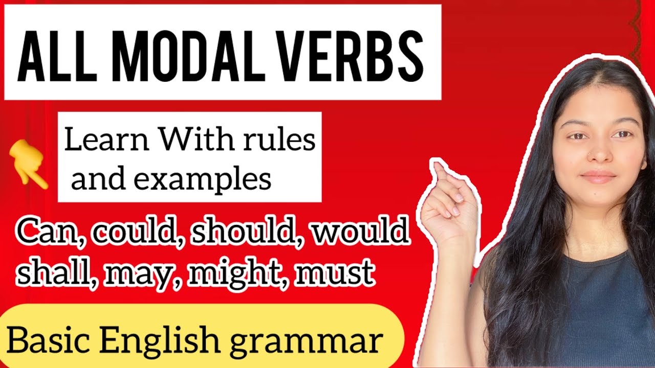 All MODAL VERBS In English grammar| FULL concept||can, could,may,might ...