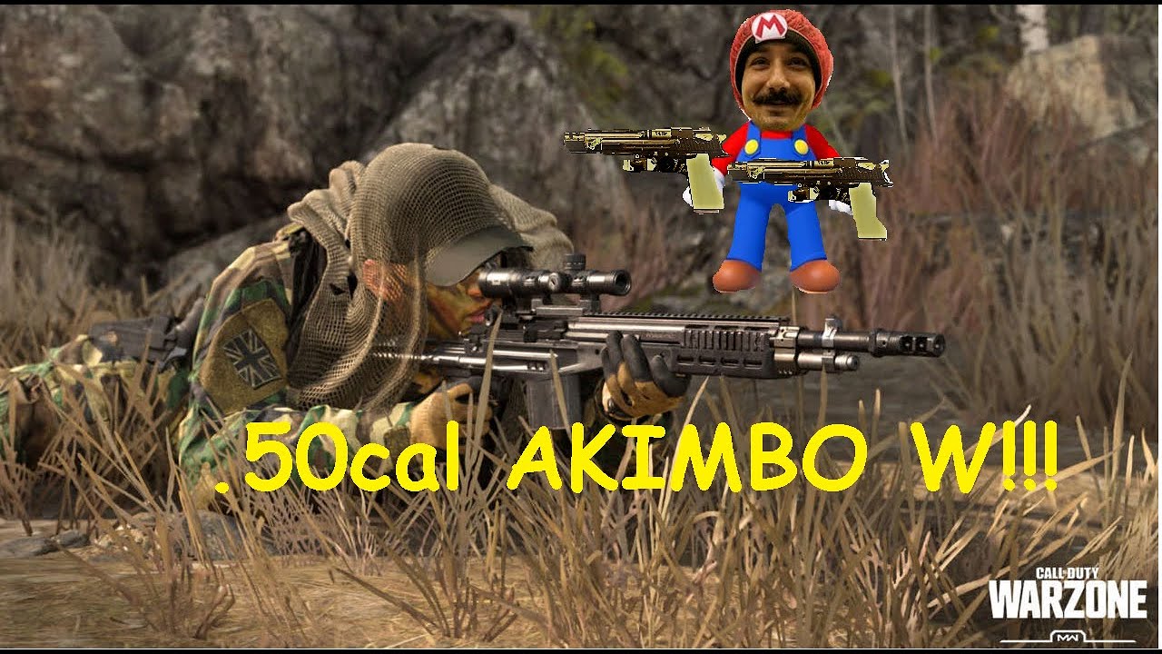 High Kill Warzone W with 50. cal Akimbo?? - YouTube