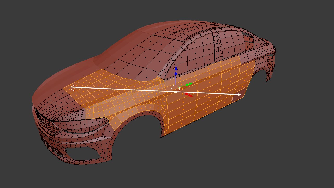 Region Fill with Shortest Path Select in Blender 2.78 #b3d - YouTube